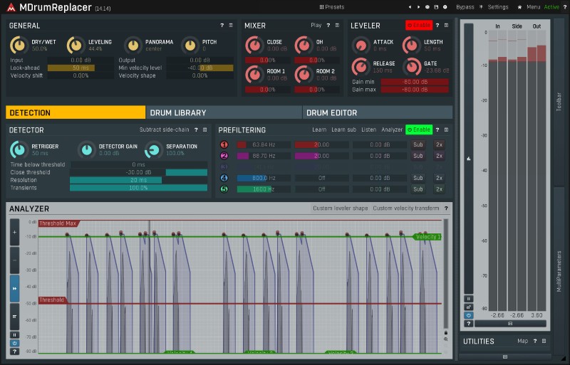 MeldaProduction MDrumReplacer, un plugin para reemplazar y combinar sonidos de batería | Hispasonic